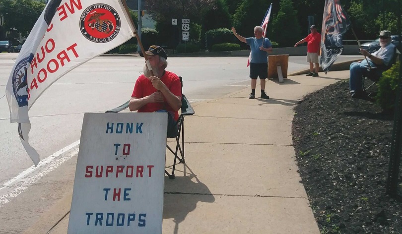 Flag wavers are back in Oil City – Venango Extra.com