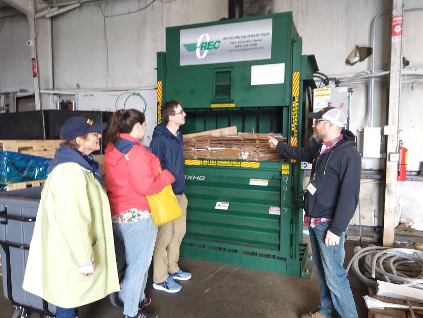 Recycling center Earth Day tour – Venango Extra.com
