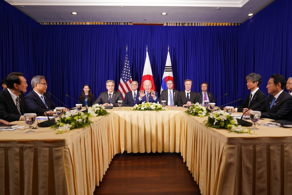 US, Japan, SKorea vow unified response to North Korea threat – Venango ...