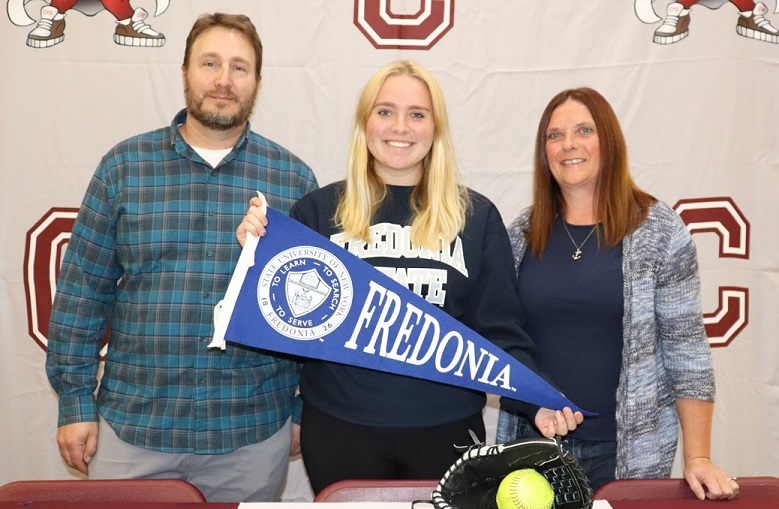 Cranberry’s Hogue Signs to Fredonia University – Venango Extra.com
