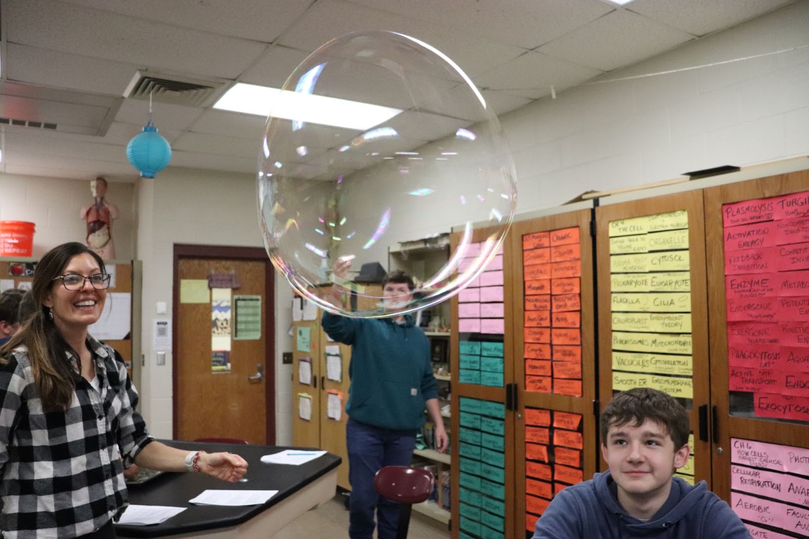 Biology Students Bubble With Excitement – Venango Extra.com