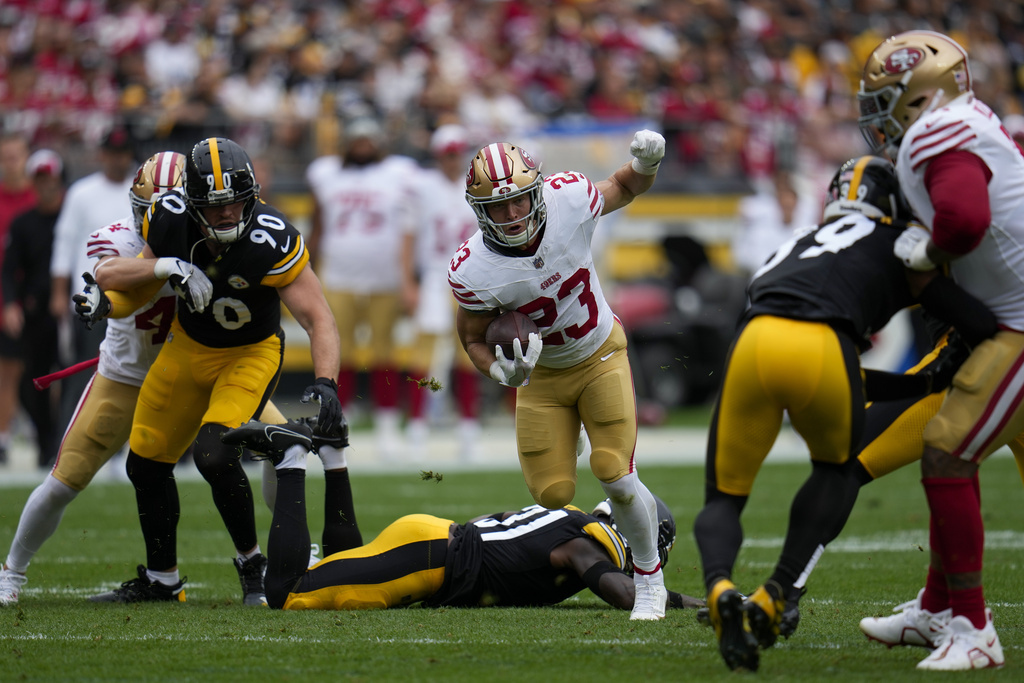 49ers drill Steelers 30-7 in season opener – Venango Extra.com