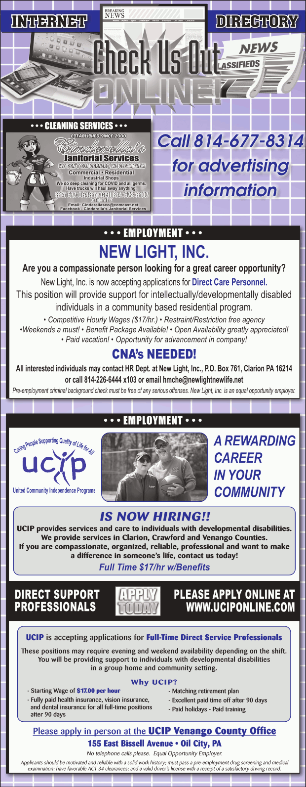 Classifieds | thederrick.com