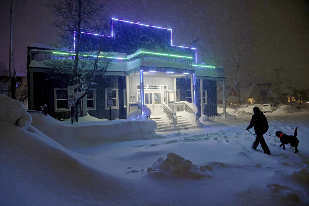 More mountain snow expected even as powerful blizzard moves out of ...