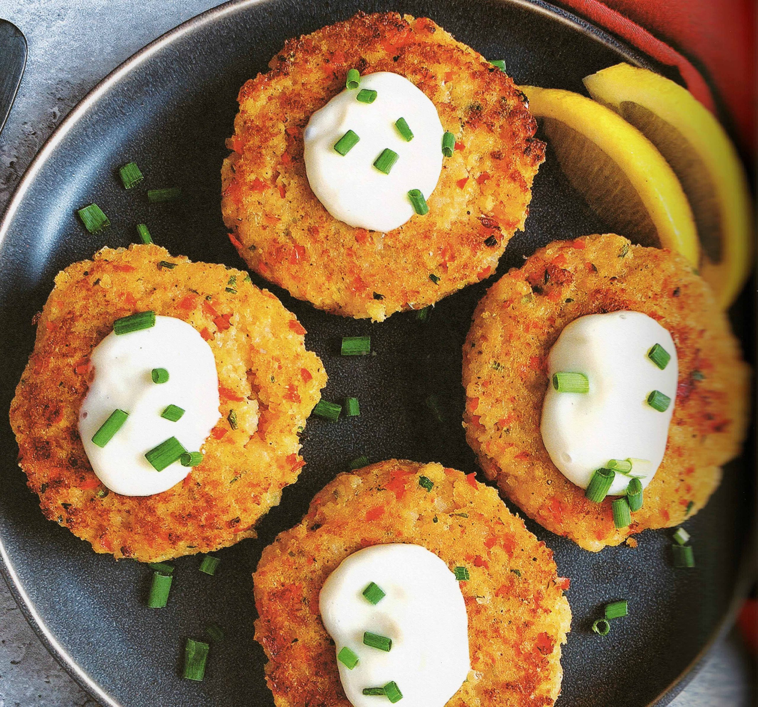 Shrimp cakes with honey lemon aioli – Venango Extra.com