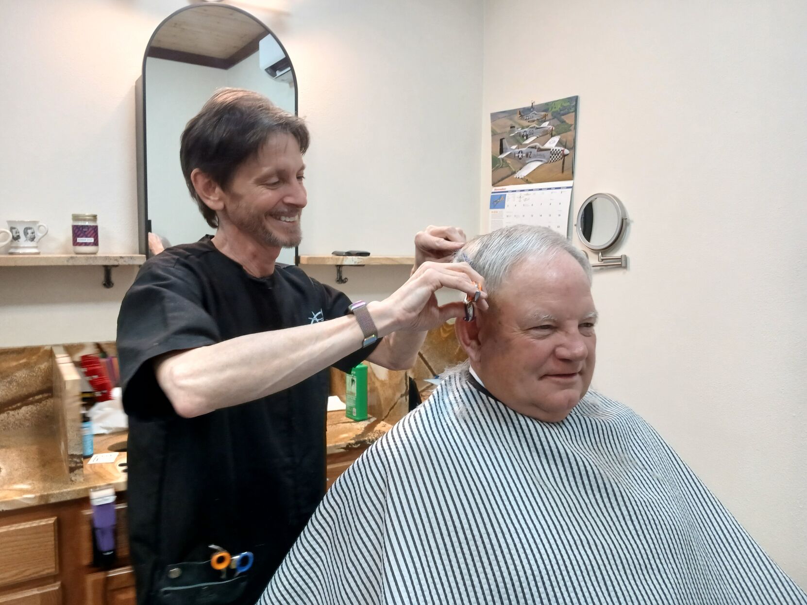 OC barber settles in at new site after leaving Adamovsky property ...
