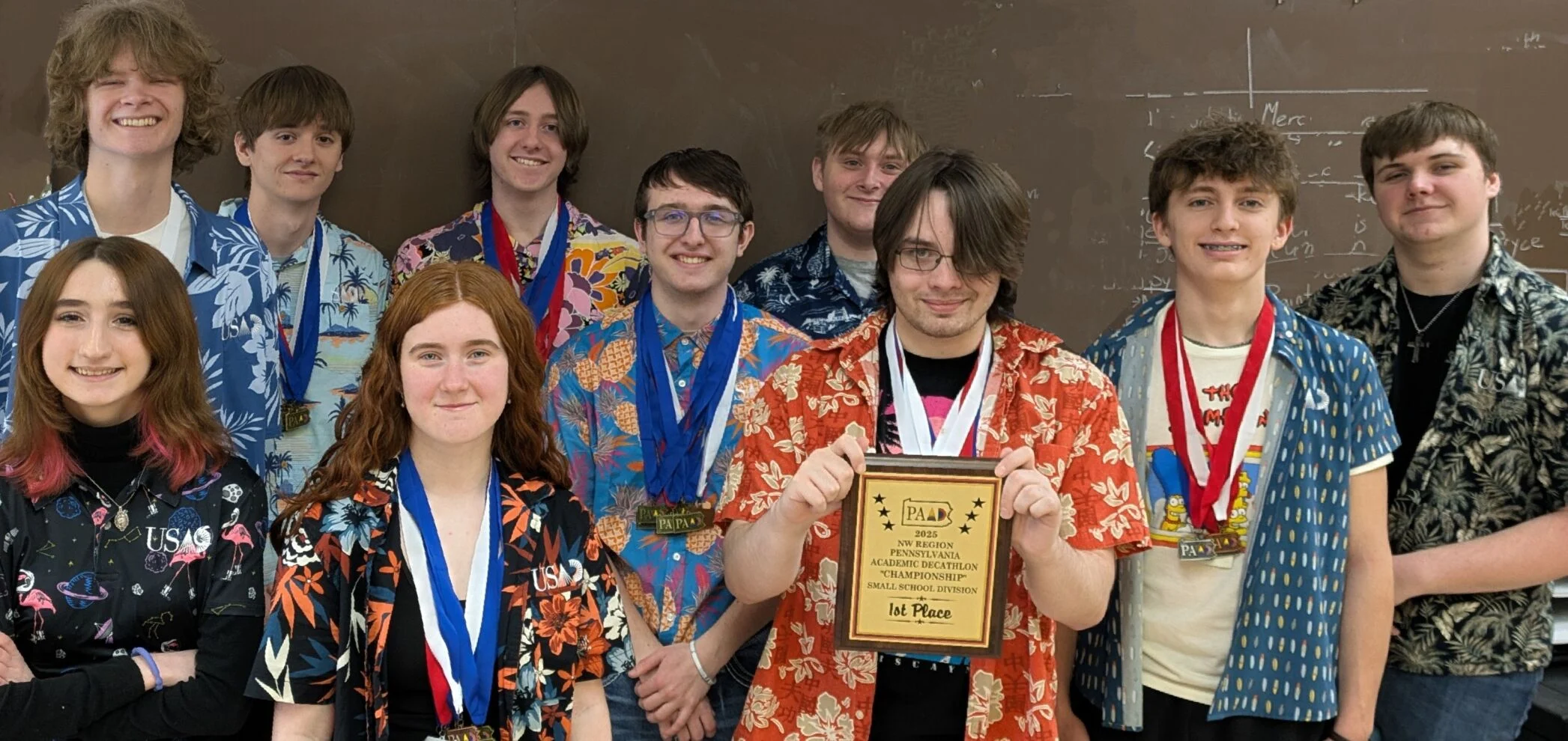 C-L academic decathlon team wins at event – Venango Extra.com