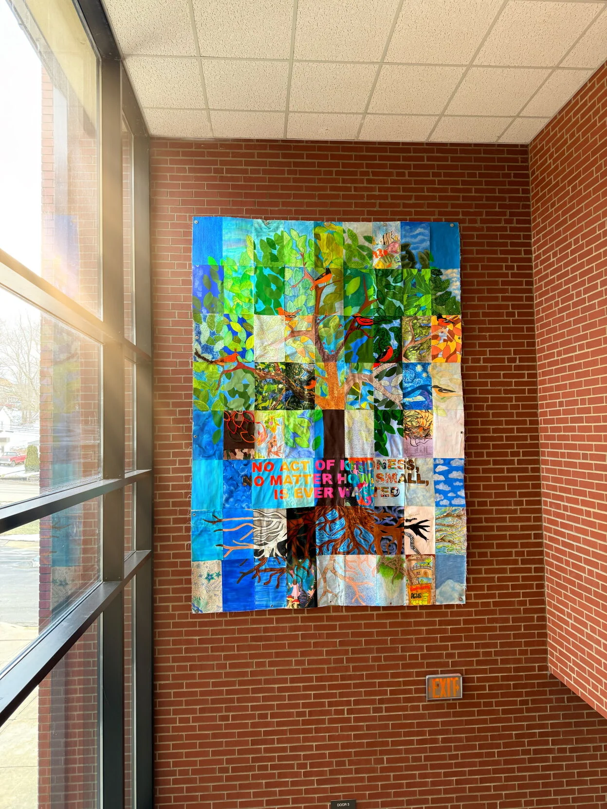 Collaborative art piece created at Rocky Grove – Venango Extra.com