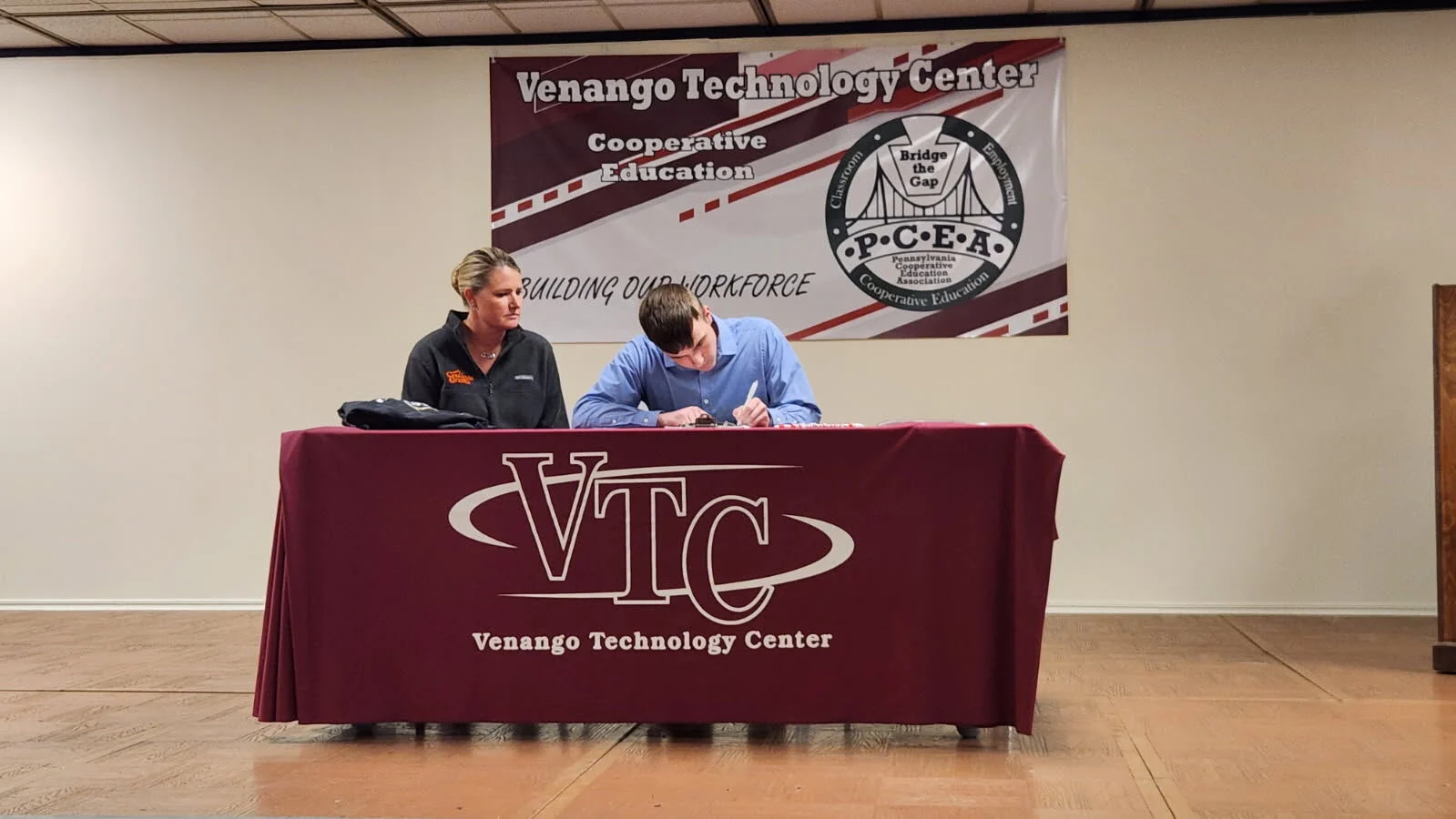 Venango Technology students sign on for work – Venango Extra.com