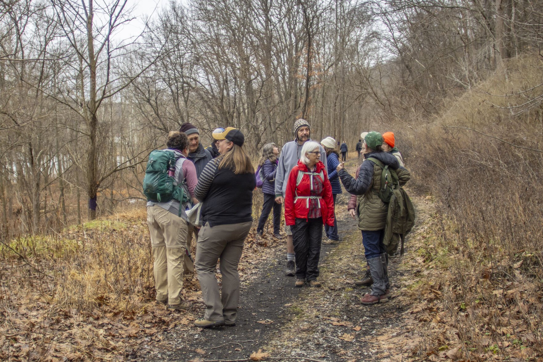 Hiking clubs enjoy trek from Foxburg to Emlenton in winter tradition ...